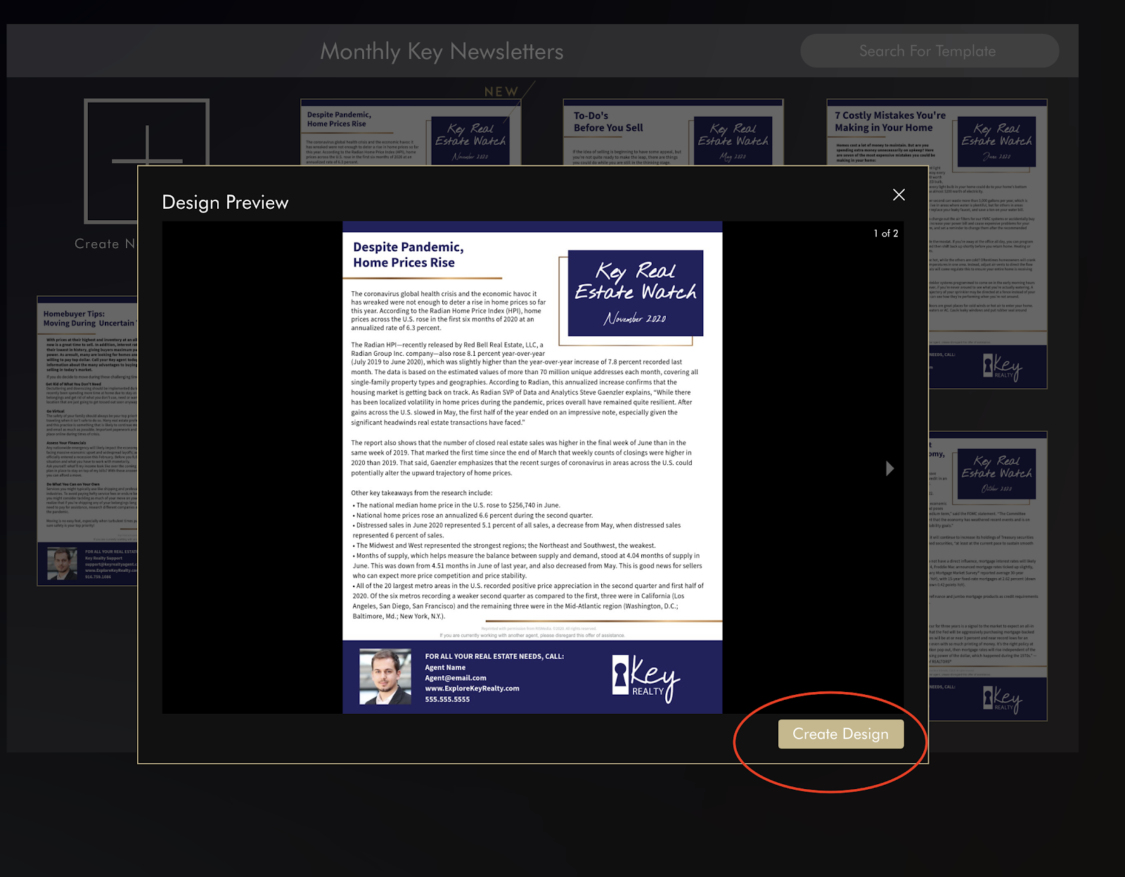 How to Create, Download & Distribute your Key Monthly Newsletter